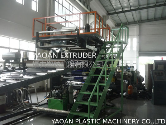 High Speed PLC Control ABS Luggage Sheet Making Machine 1-25m/min